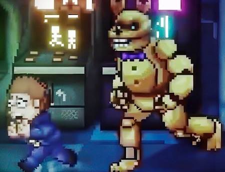 FNAF Into the Pit - Play Online FNAF Into the Pit on Bad Parenting Game